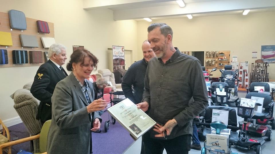 Commendation Operations Director Steve - Devon Disability Collective