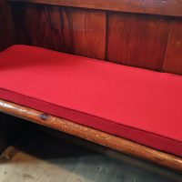 Church Pew Cushions & Runners