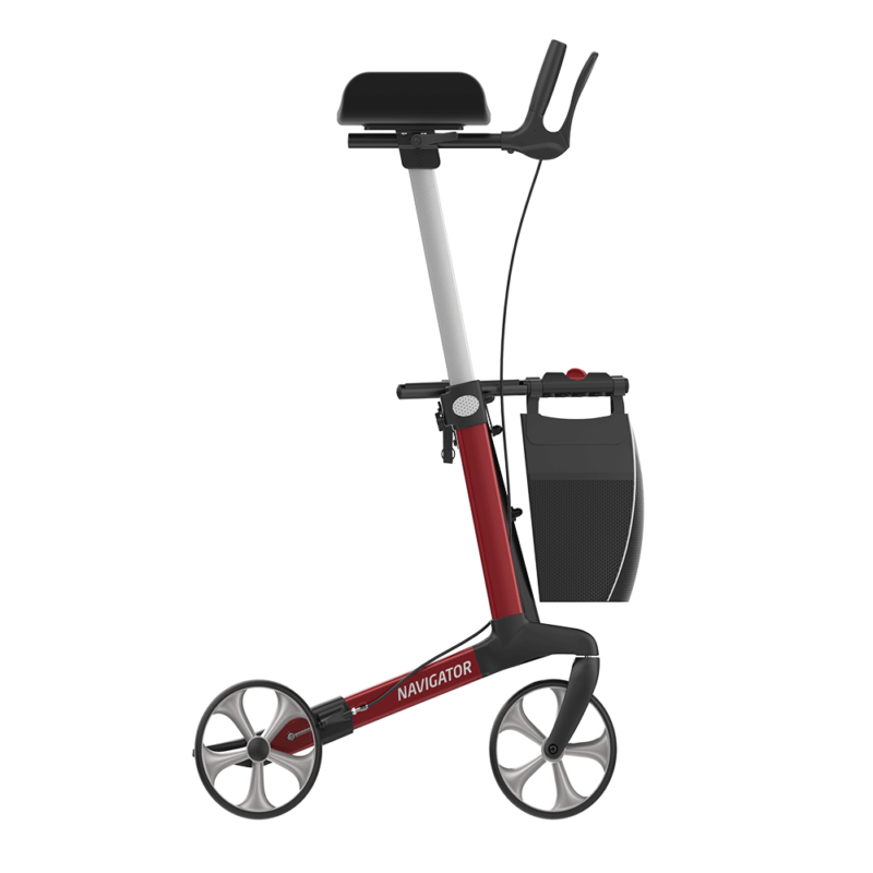 NAVIGATOR I - Fixed forearm supports, Indoor Arthritis Rollator, Large ...